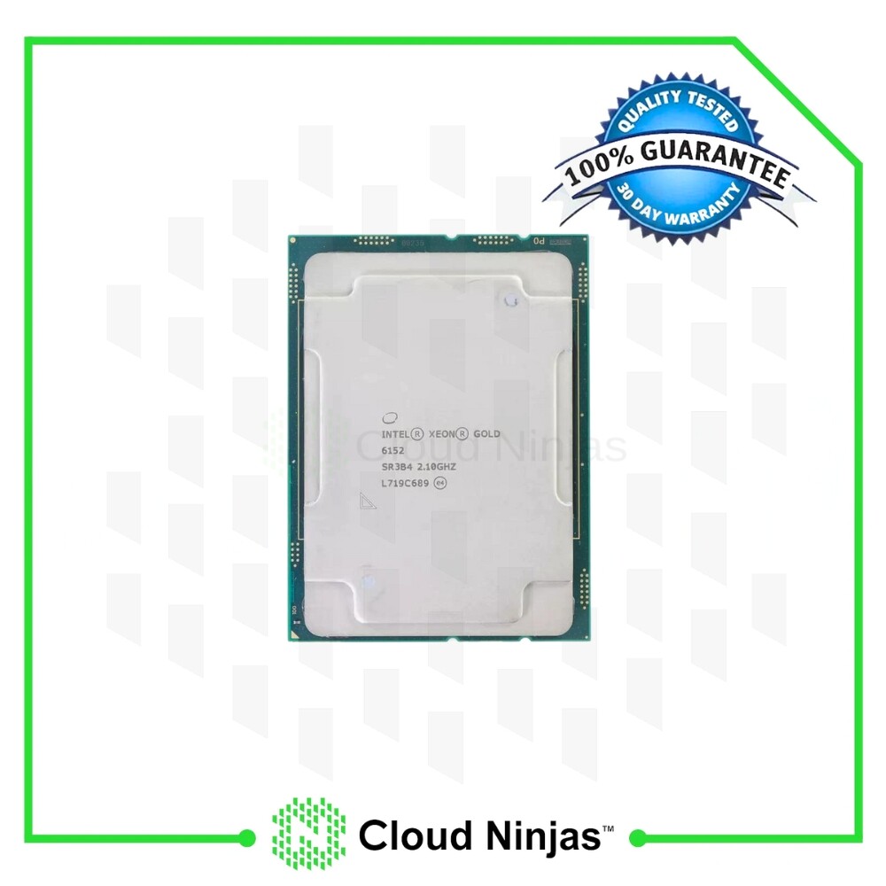 Intel Xeon Gold 6152 2.10Ghz 22-Core SR3B4 LGA3647 CPU Processor ...