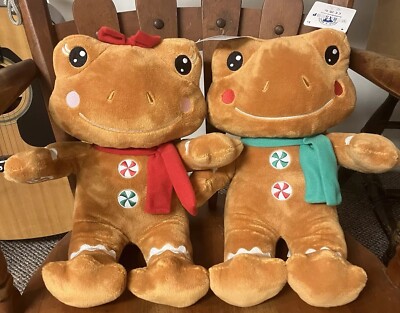 NWT Christmas/Holiday Gingerbread Frog Build-A-Bear Set | eBay