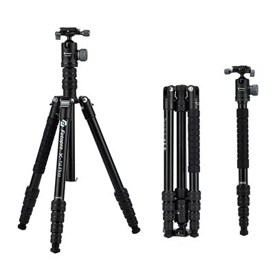 Fotopro 68'' Camera Tripod, Compact Aluminum Lightweight Travel Tripod ...