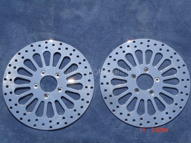 Harley Chrome 28 Spoke Knuckle Wheels Rims 09-15 Electra Glide FLHT ...