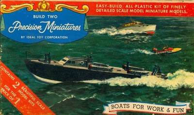Precision Miniatures HISTORICAL SHIPS Sport Cruiser & P.T. Boat *MINT ...