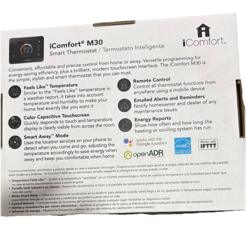 LENNOX ICOMFORT M30 Wi-Fi Touchscreen Smart Thermostat. | eBay