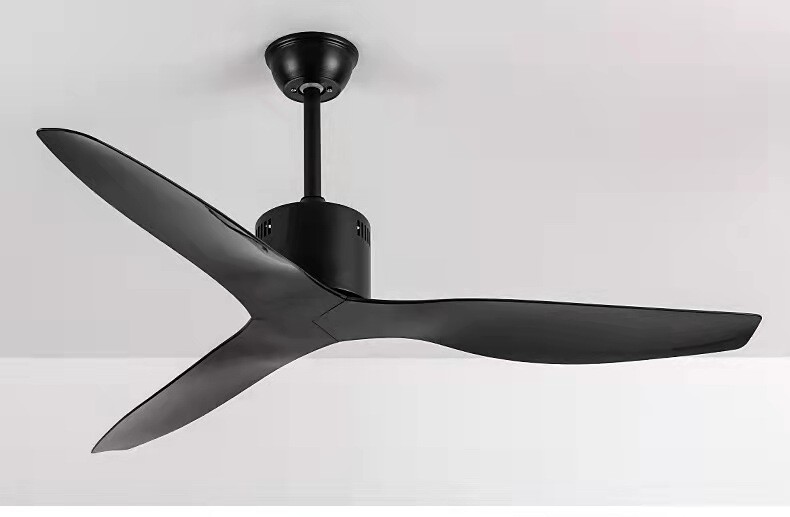 56" Designer RC Remote Control Three Wood Timber Blade 132CM Ceiling ...