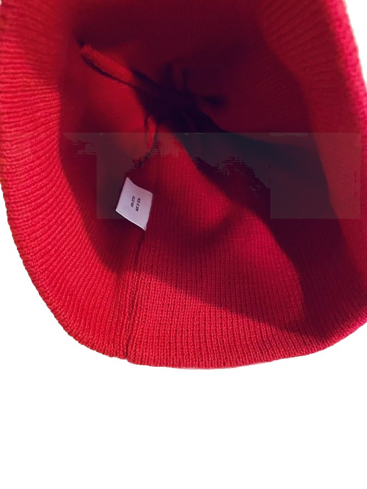 Bacardi Winter Hat Cap Beanie Red / Black | eBay
