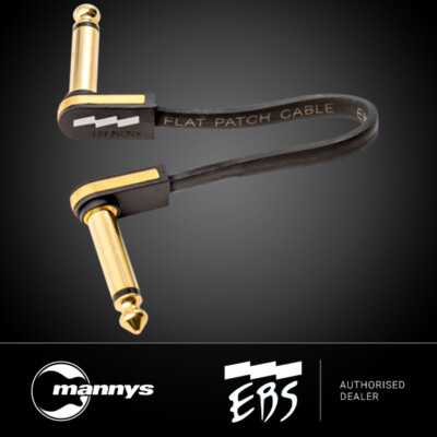 EBS PG-10 Premium Gold Flat Patch Cable (10cm) | eBay Australia