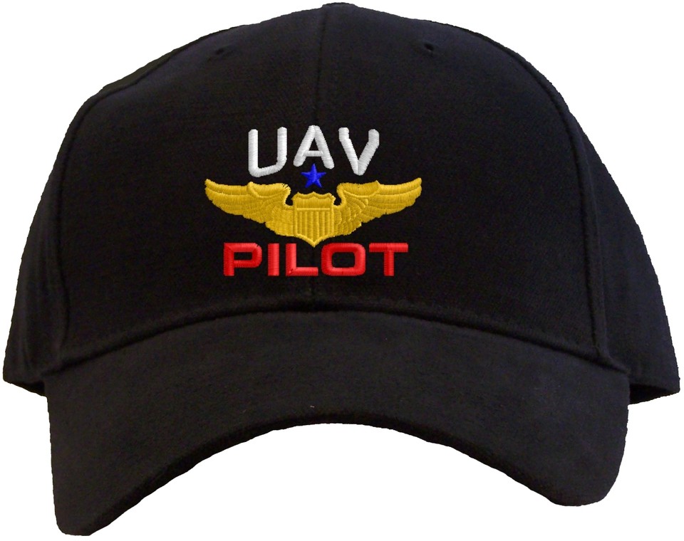 UAV Pilot Embroidered Low Profile Ball Cap - Available 7 Colors - hat ...