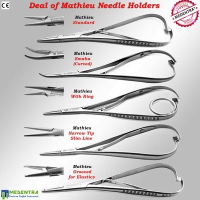 MEDENTRA® Range Of Needle Drivers Suturing Holding Forceps Mathieu ...