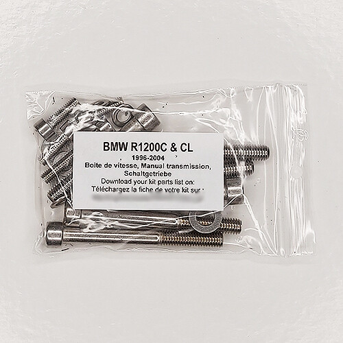 BMW R1200CL 2001-2004 gearbox stainless allen screw kit #2 R1200 CL R ...