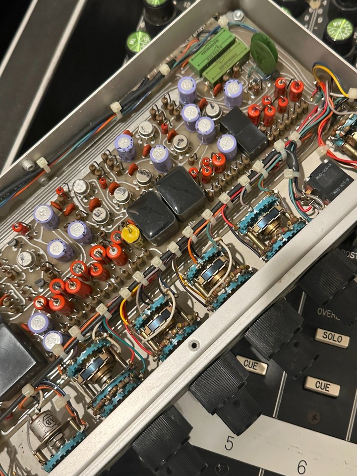 ADM 32X24 770 console rare vintage recording mixer serviced + extras ...