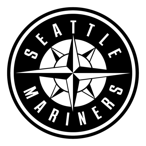 Seattle Mariners logo MLB Vinyl Decal Window Laptop Any Size Any Color ...