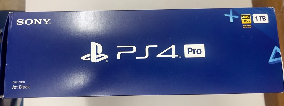 Sony PlayStation 4 PS4 Pro (Sony PlayStation 4, 2019) 1TB w/box and ...