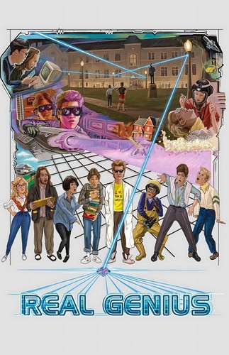 Real Genius 1985 Val Kilmer Movie Poster Wall Art Made in USA A | eBay