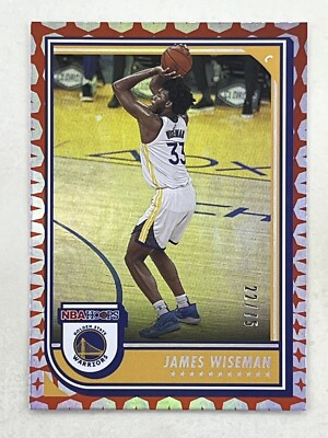 James Wiseman 2022-23 Panini NBA Hoops Gravity /75 #228 Sports NBA ...