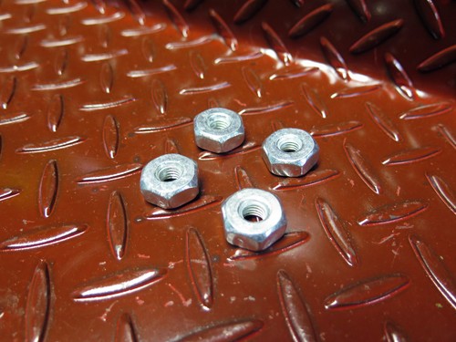 4x Stihl chainsaw M8 bar nuts suit 036 038 039 041 044 046 051 064 065 ...