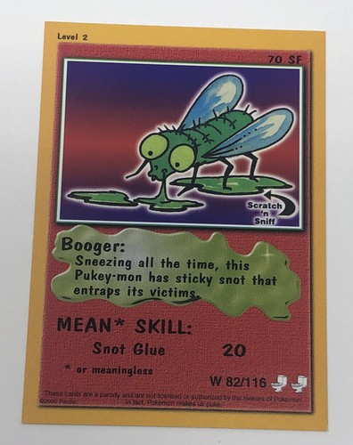 PukeyMon Trading Card #82/116 | eBay