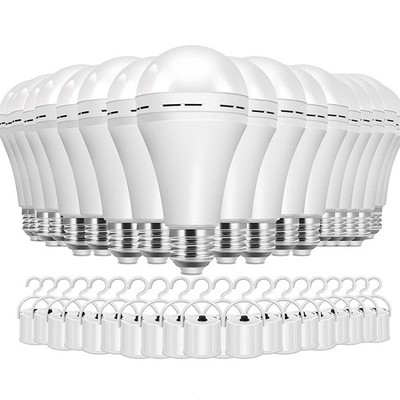 Rechargeable Emergency Light Bulb 4-20 Pack for Power Outage Battery ...