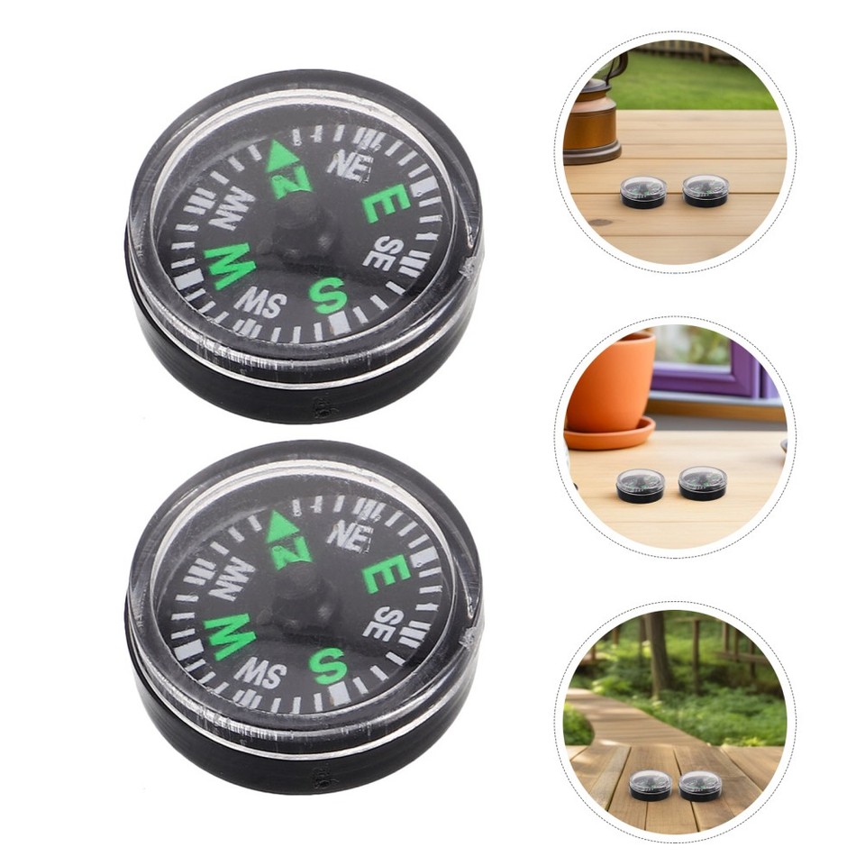 20pcs Mini Compass For Kids and Adults - Plastic Survival Compasses for ...