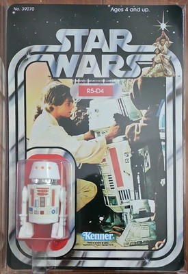 R5-D4 Droid Vintage Kenner-Style Star Wars STAN SOLO New On Card | eBay