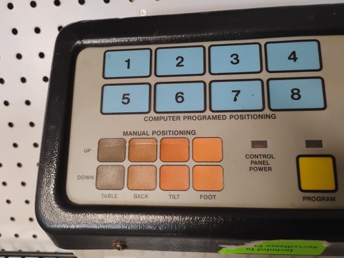 Midmark 411 Power Examination Table Control Panel Program Board Tested ...