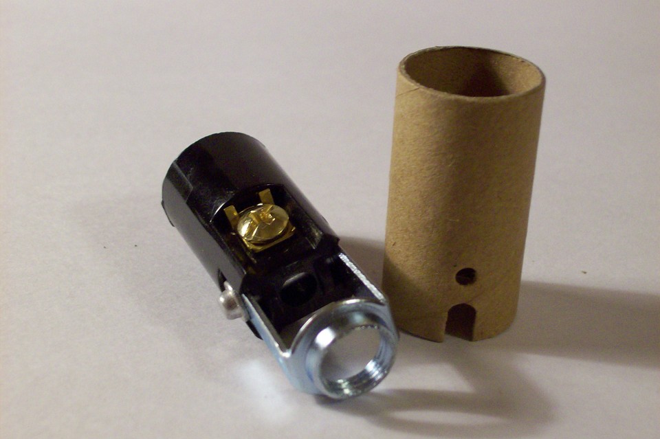 2" TALL KEYLESS CANDELABRA SOCKET WITH HICKEY LAMP LIGHT CHANDELIER ...