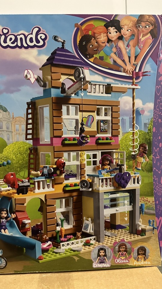 Lego Friends Friendship House (41340) Building Kit 722 Pcs Retired Set ...