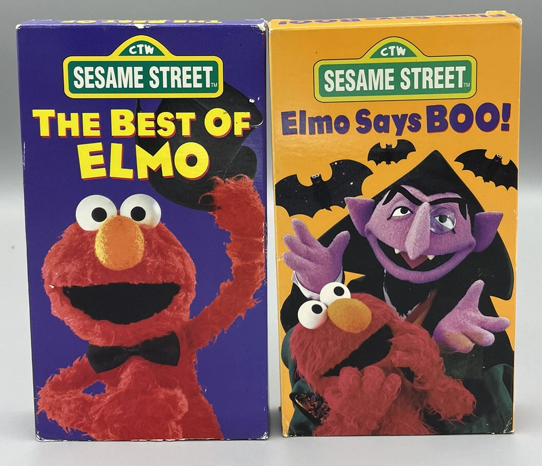 Sesame Street The Best Of Elmo Vhs