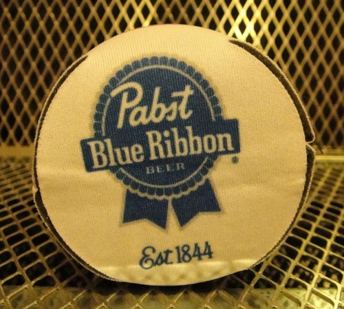 PBR PABST BLUE RIBBON Beer ~ NEW ~ 24oz TALL BOY KOOZIE Can Cooler FREE ...