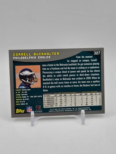 2001 Topps - #327 Correll Buckhalter (RC) for sale online | eBay