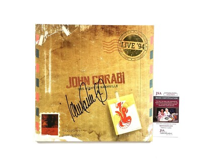 John Corabi Signed Live 1994 Vinyl Album JSA COA Motley Crue The Scream ...