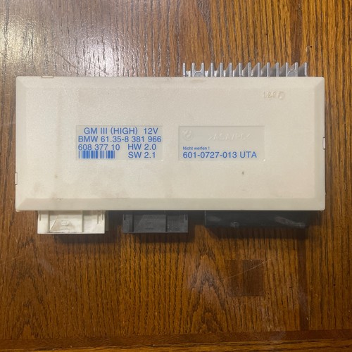 BMW e38 7 series GM III OEM BODY CONTROL MODULE | eBay