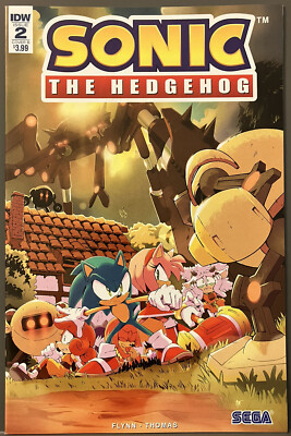 SONIC THE HEDGEHOG (Vol 3, 2018) #2B IDW 1st Appearance ROUGH and ...