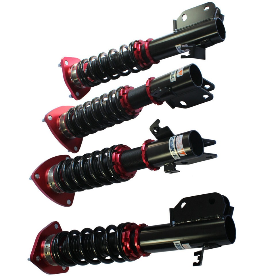 Red COILOVER Struts FOR Subaru Impreza 02-07 WRX GDA/GDB 04 STI ...