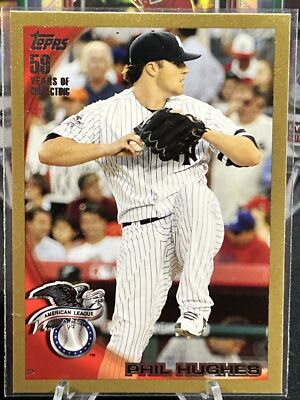 2010 Topps Update #US-141 Phil Hughes Gold #/2010 | eBay