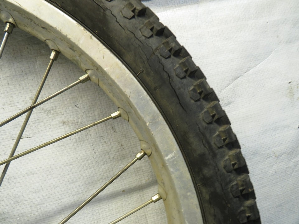 1974 SUZUKI EXACTA TRIALS RL250 OEM 21" FRONT WHEEL ASSEMBLY | eBay