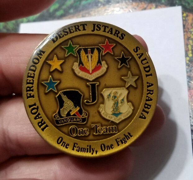 Rare OIF 363rd Expeditionary Airborne Command & Control JSTARS ...