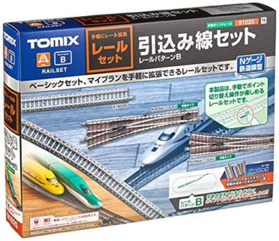 TOMIX N gauge rail set lead-in line set rail pattern B 91025 NEW | eBay