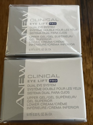 2 Avon Anew Clinical Eye Lift Pro Dual Eye System 0.33 Fl Oz | eBay