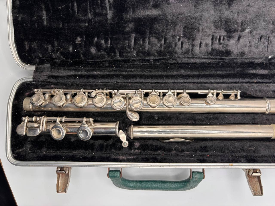Bundy Selmer Flute 171966 In Hard Case Great Condition Instrument Band ...