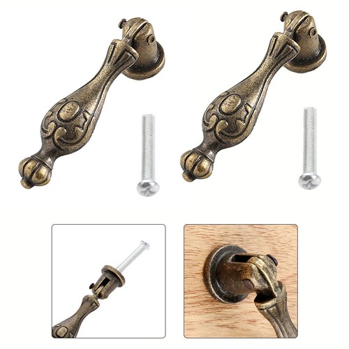Pomello antico bronzo cassetto armadio pomello armadio pendente goccia ...