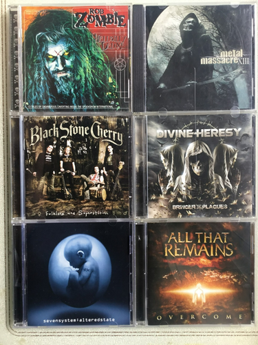 Lot of 6 heavy metal CDs, all in excellent condition | eBay