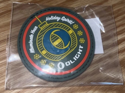 Olight Illuminate Your Holiday 2024 Spirit Patch- New! | eBay