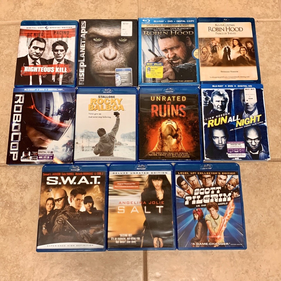 Pre-Owned Blu-rays for Sale from Personal Collection - Titles N to S | eBay
