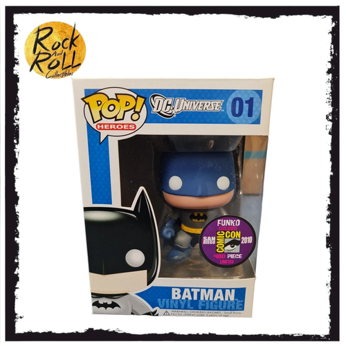 Batman #01 (Blue) Funko Pop! DC Universe - SDCC 2010 Exclusive LE480 ...