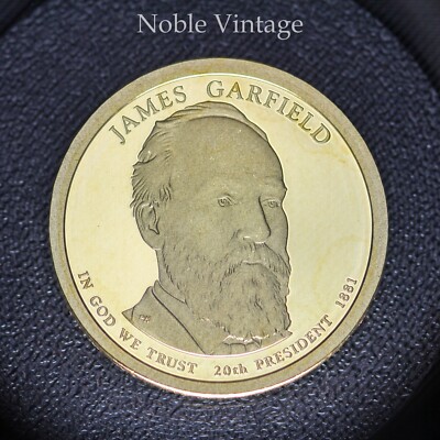 2011 S Proof James Garfield Presidential Dollar Coin - From a Proof set ...