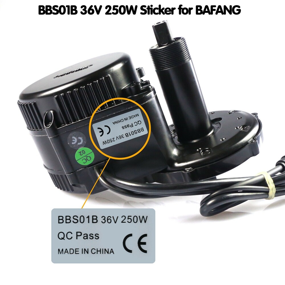 20x Ebike Electric Bike Stickers For Bafang 36V 250W BBS 01B AU | eBay ...
