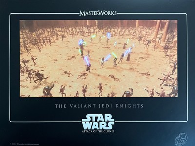 STAR WARS - The Valiant Jedi Knights - 21x29,7cm - Poster | eBay