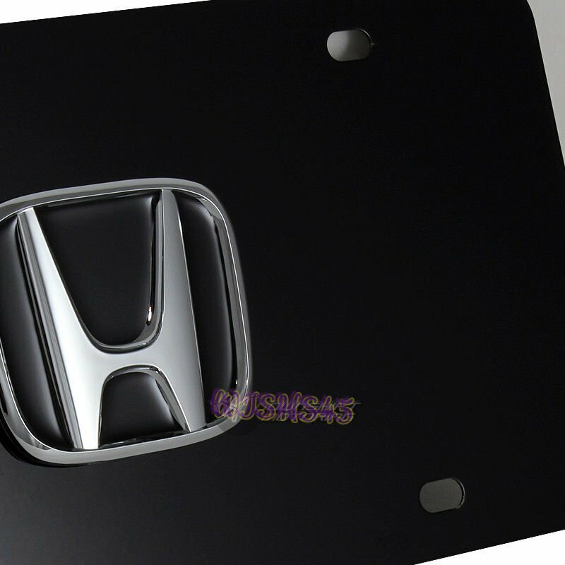2pcs Honda S2000 Stainless Steel Front + Back License Plate Frame ...