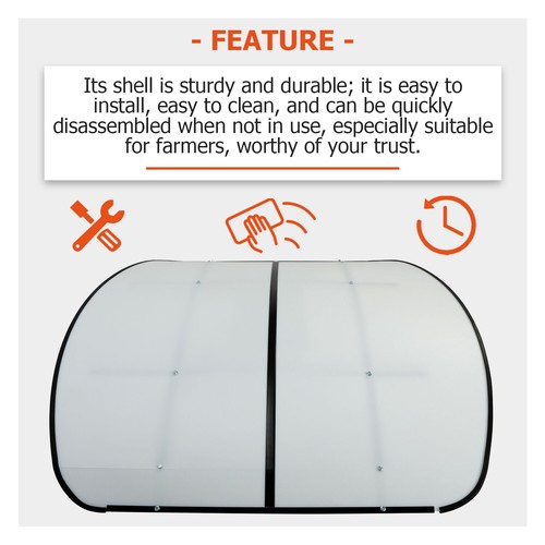 Tuff Top Tractor & Mower Canopy 52" X 52" For 2" x 2" or 2" x 3" ROPS ...