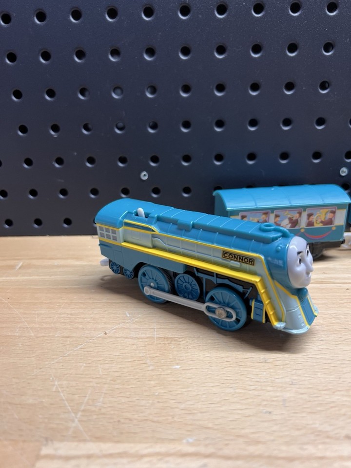Motorized Trackmaster Thomas & Friends Train Connor w/ Coach Tender | eBay