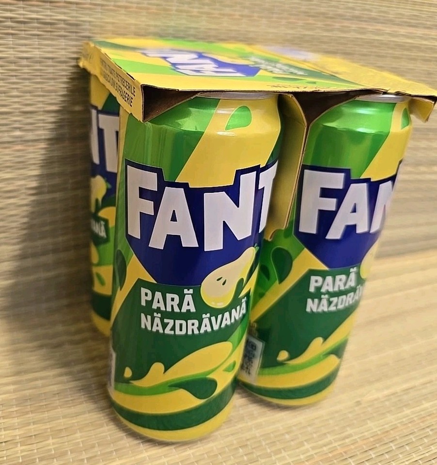 FANTA Pear 4 x 330ml. New Unique Flavour. Parä Näzdrävanä. Free ...